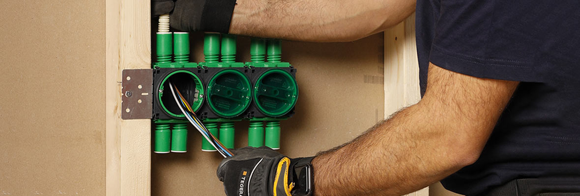 Nya infällda apparatdosor i Multifix-serien | Sonepar